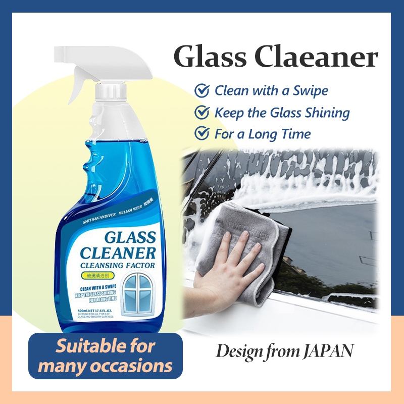 【All-in-1 Glass Cleaner】Glass Cleaning Solution Mirror/Window Cleaner ...