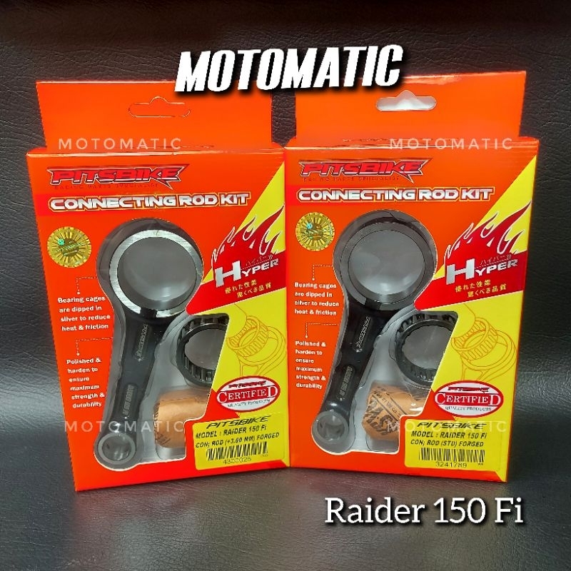 RAIDER 150 FI | Conrod / Connecting Rod ( +3mm & Standard ) | FORGED ...