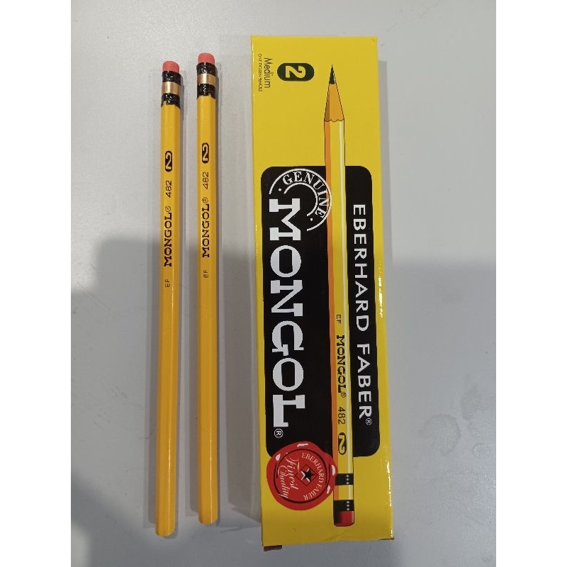 mongol pencil no.2 per box | Shopee Philippines