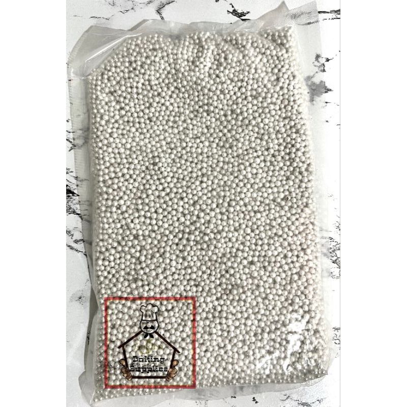 Edible Sprinkles Silver Dragees| Gold Dragees|White Pearl Dragees|500g ...