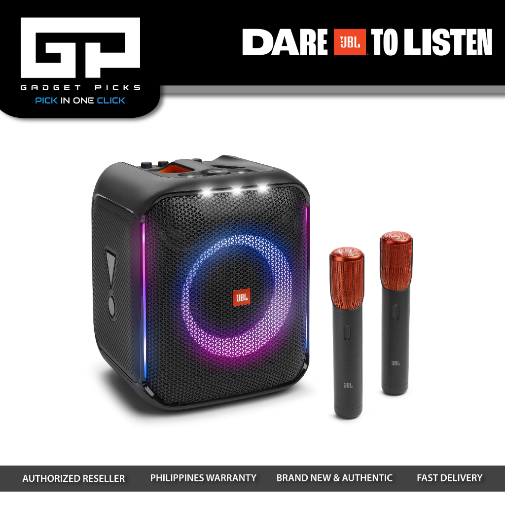 JBL Partybox Encore w 2 Mic BUNDLE Powerful Portable Bluetooth Speaker | Shopee Philippines