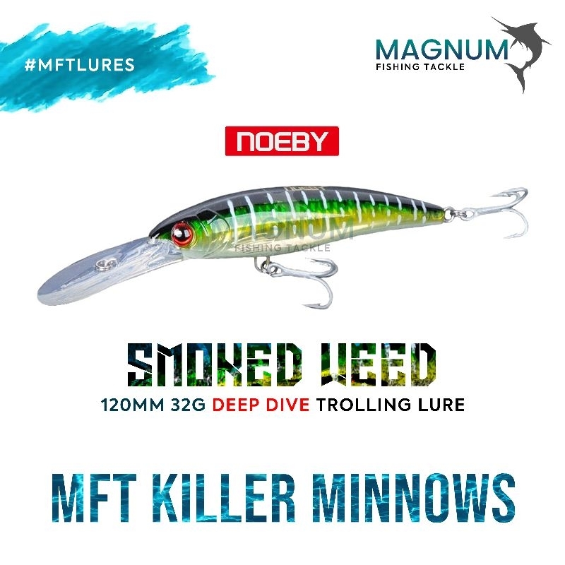 MFT Noeby Deep Dive Trolling Lure 120mm 32g | Shopee Philippines