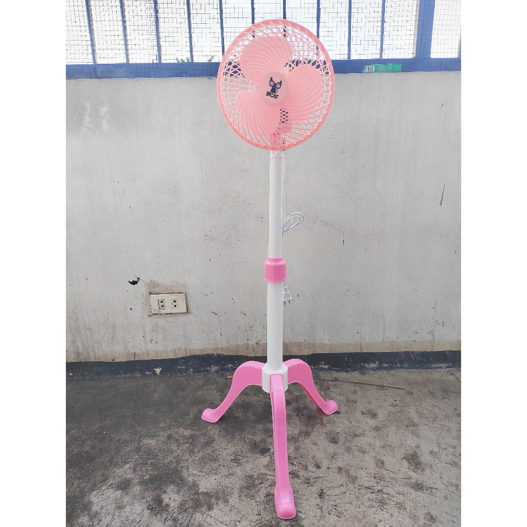 Big Stand Fan Shakeable head Strong Wind Floor Fan 5 Blade Stand Fan ...