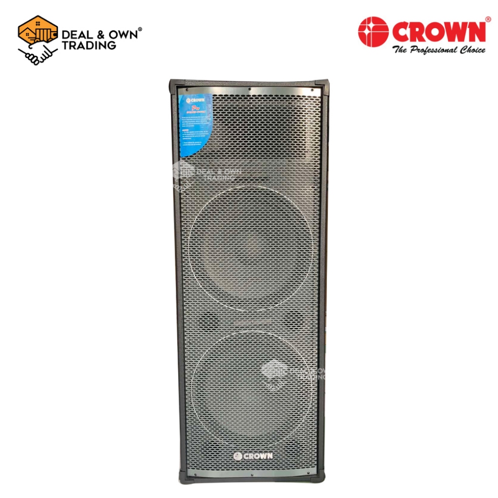 Crown BF-1508PA 15" 800W 2 Way Full Range Speaker (1PC) | Shopee Philippines