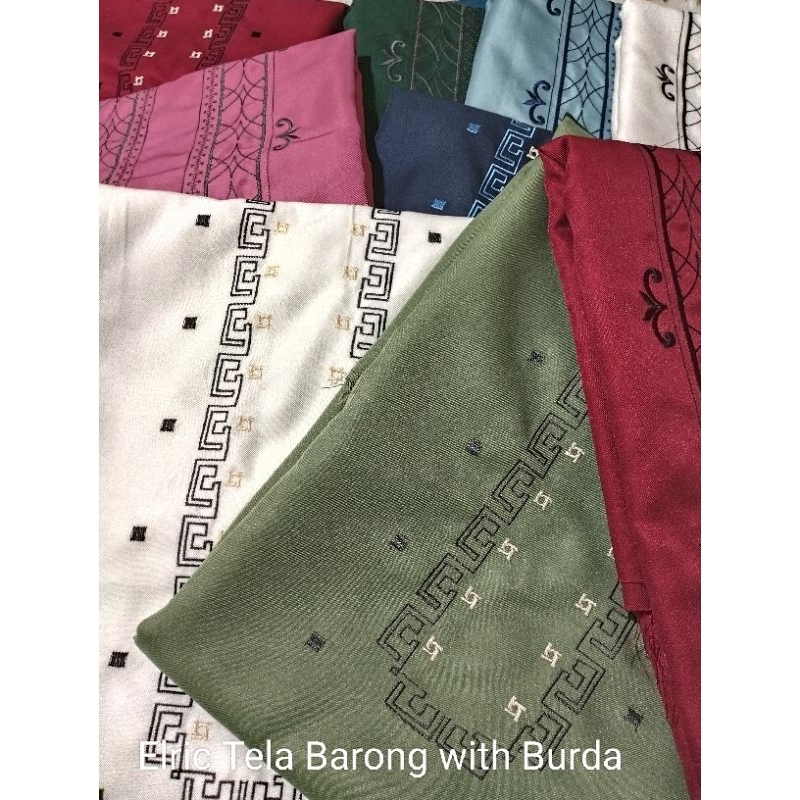 Tela Barong Fabric with Burda D1 | Shopee Philippines