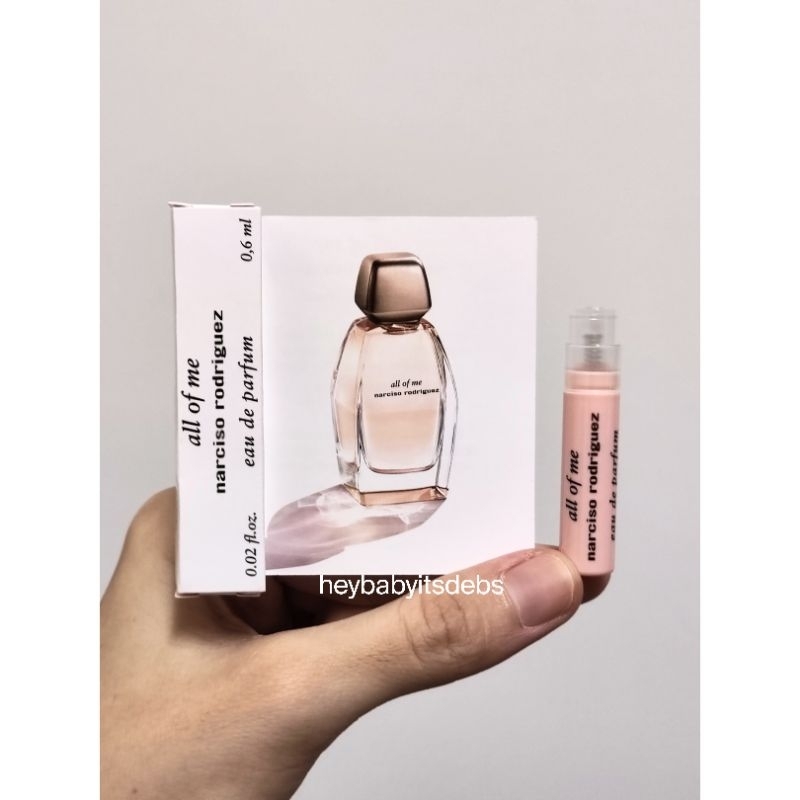 Authentic Narciso Rodriguez All of Me Sample Perfume (Bnew) | Shopee ...