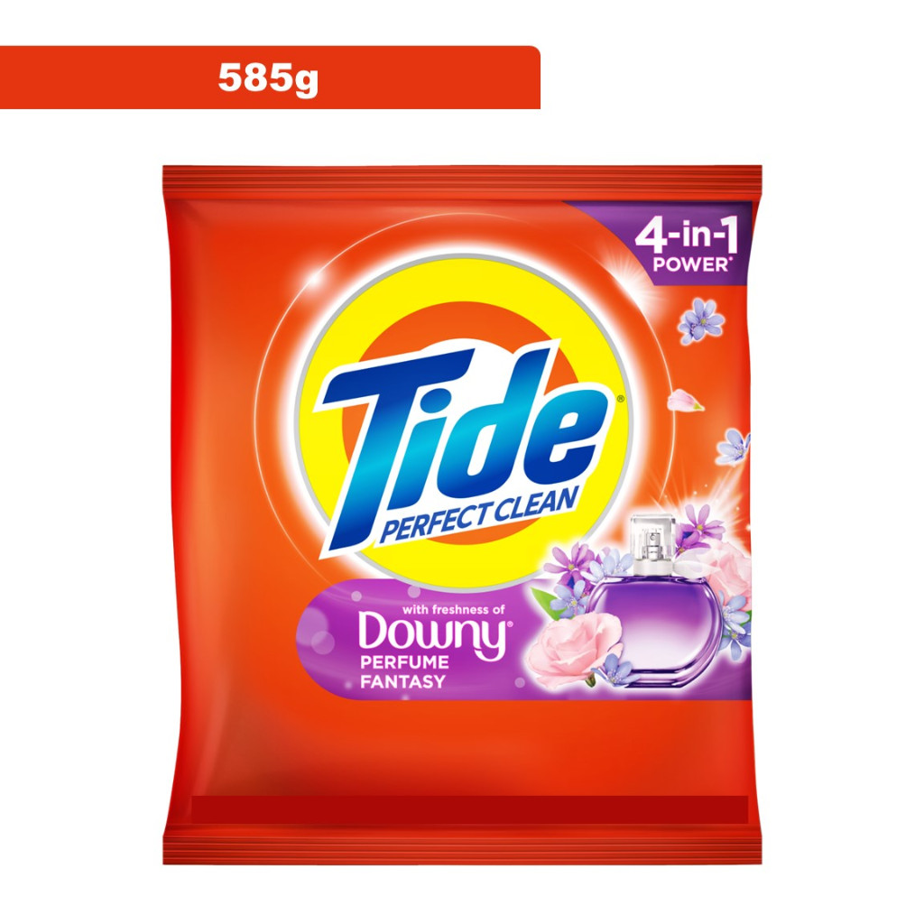 Tide Perfect Clean Laundry Powder Detergent With Downy Perfume Fantasy ...