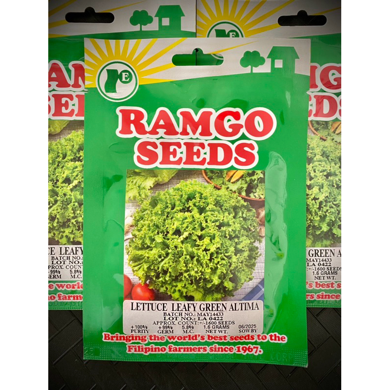 LETTUCE LEAFY GREEN ALTIMA 1.6grams | Shopee Philippines