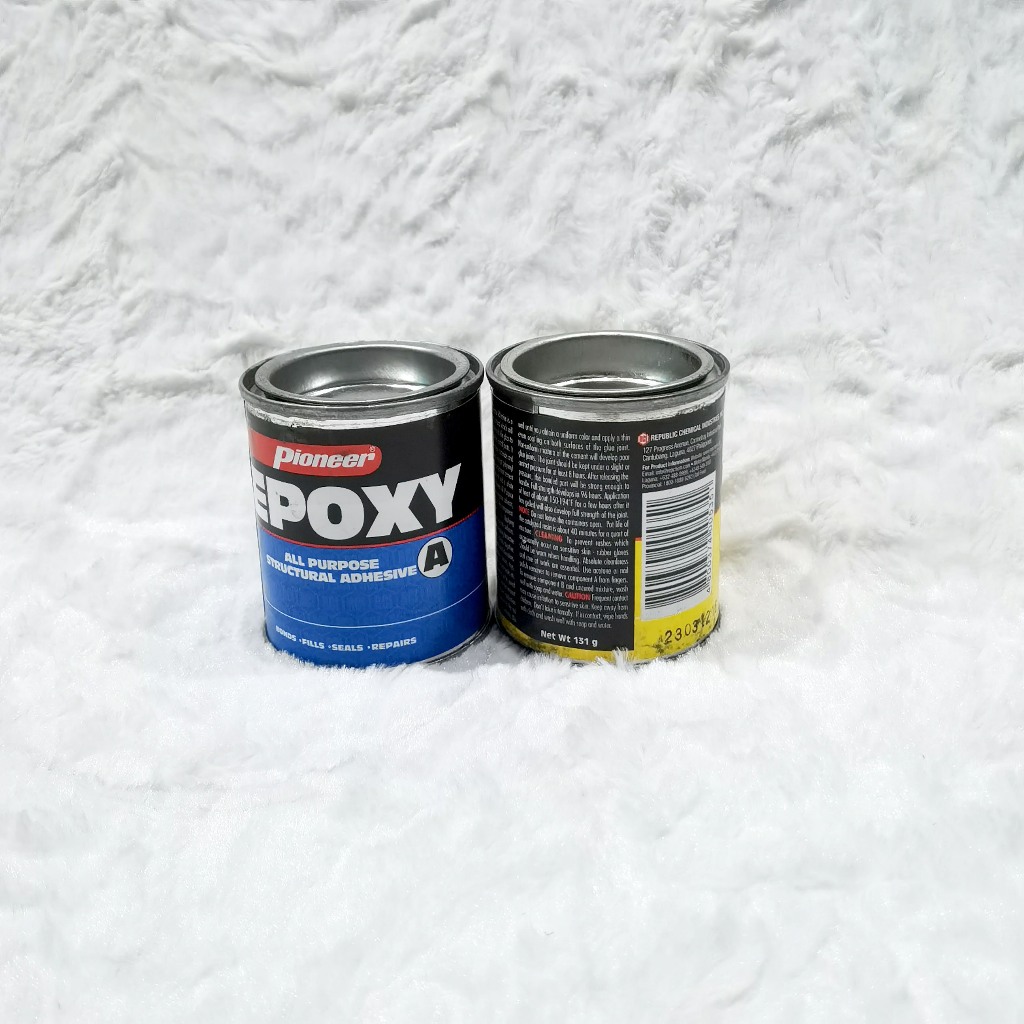 PIONEER Epoxy All Purpose Structural Adhesive A & B Bonds Fills Seals ...