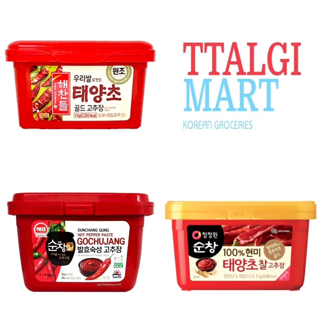 RED PEPPER PASTE * GOCHUJANG ( CJ HAECHANDLE / SAJO HAEPYO / SUNCHANG ...
