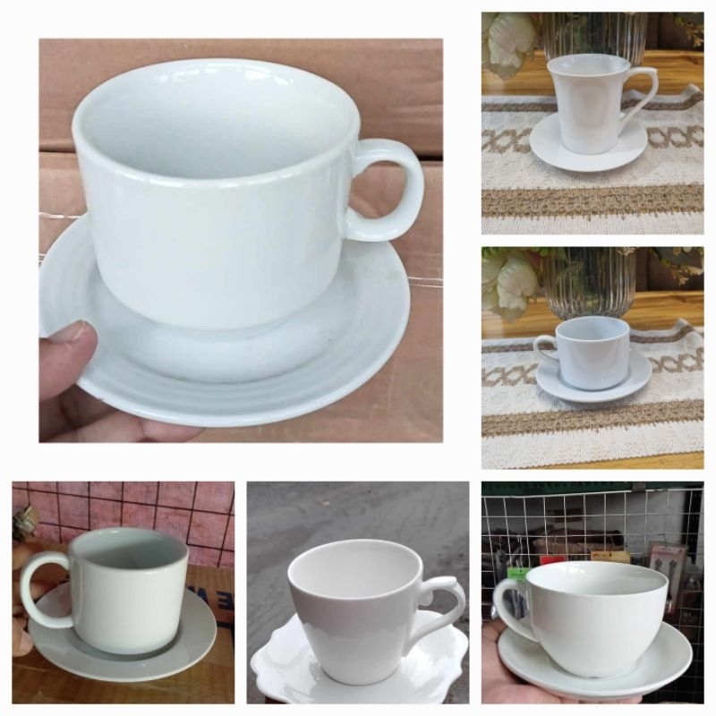coffee set 8pcs ( 4pcs cup and 4 PC's saucer)ceramic best seller ...