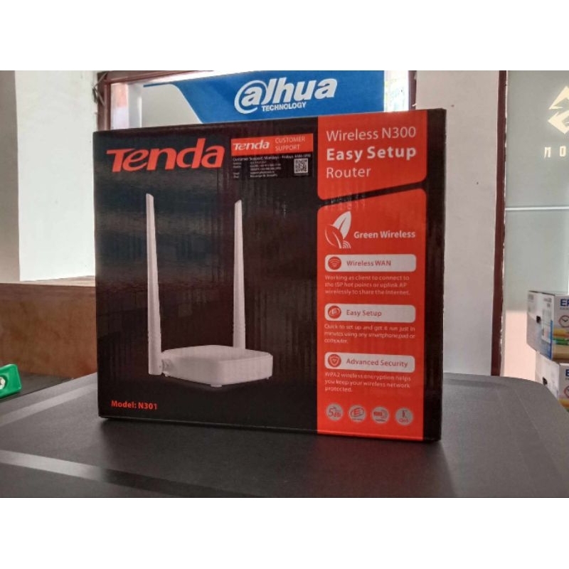TENDA N301 WIRELESS ROUTER | Shopee Philippines