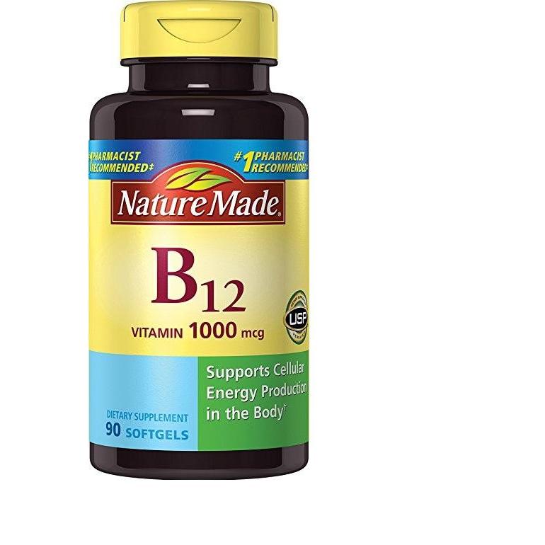 Nature Made Vitamin B12 1000 mcg. Softgels (90 Count) | Shopee Philippines