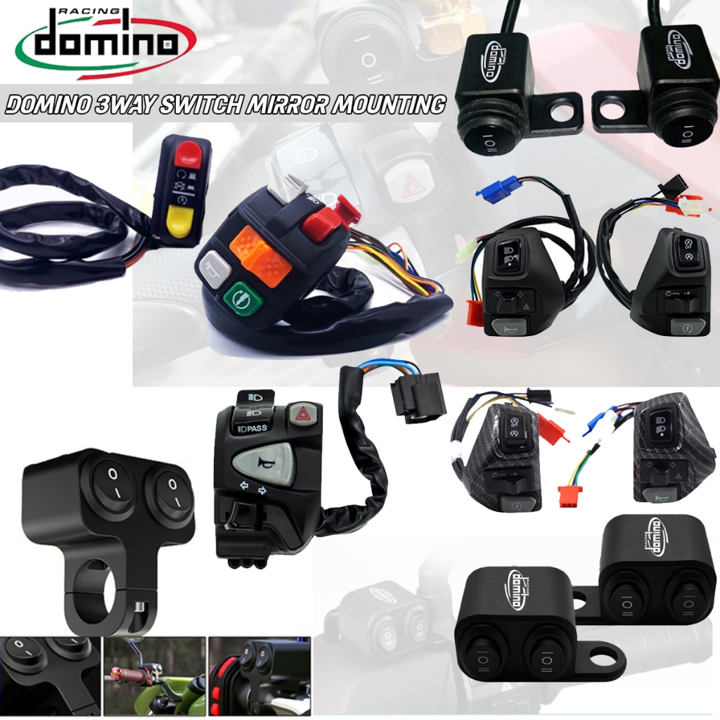 Multiple styles Motorcycle Domino Handle Switch Universal Switch ...