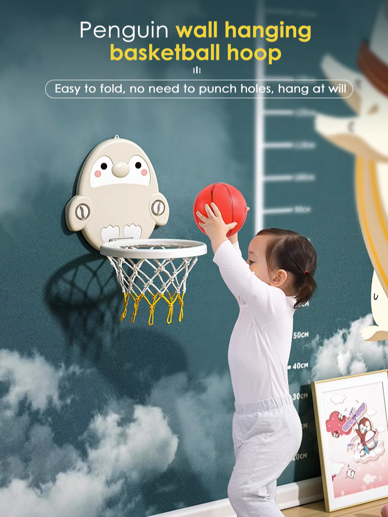 Basketball Ring For Kids Cartoon Hoop for Kids Hanging Wall Home No ...
