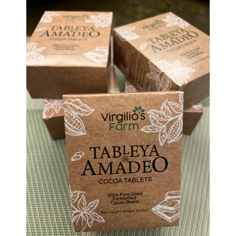 Tableya de Amadeo (Pure Tablea) NO SUGAR (10 tablets/pack) | Shopee ...