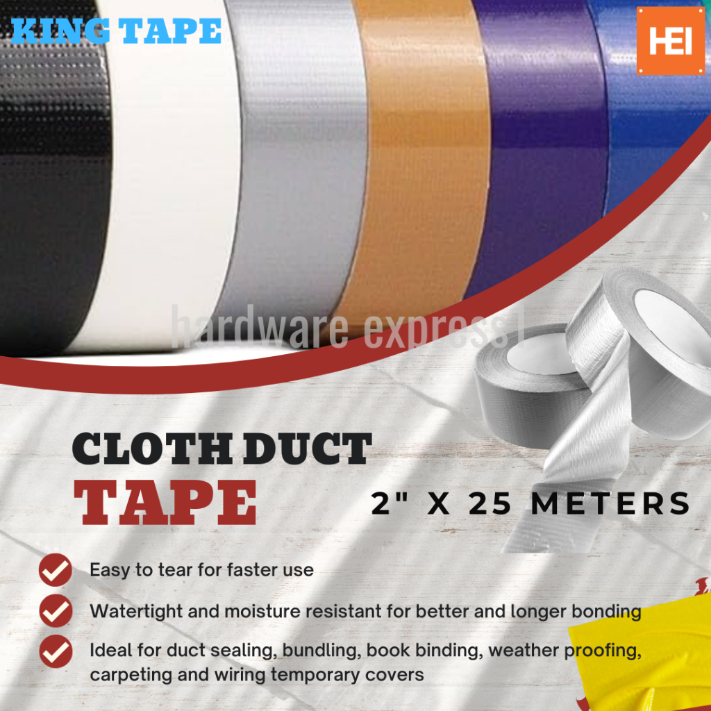 King Tape Cloth Duct Tape 2