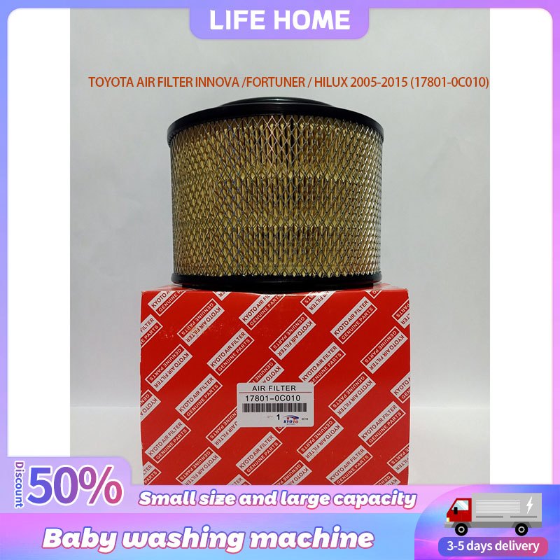 TOYOTA AIR FILTER INNOVA /FORTUNER / HILUX 2005-2015 (17801-0C010 ...