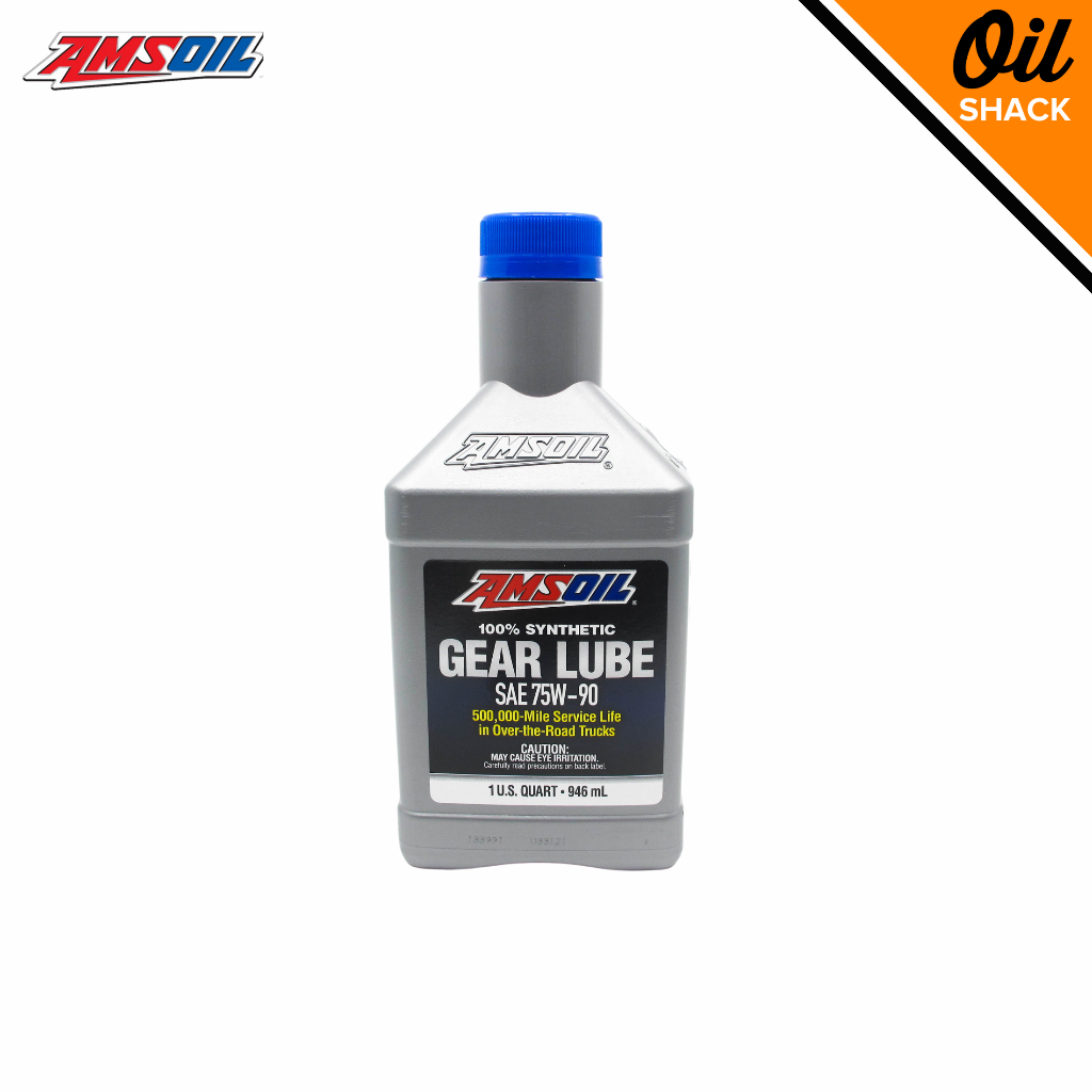 AMSOIL 75W90 LONG LIFE GEAR LUBE FULLY SYNTHETIC (1 QUART) | Shopee ...