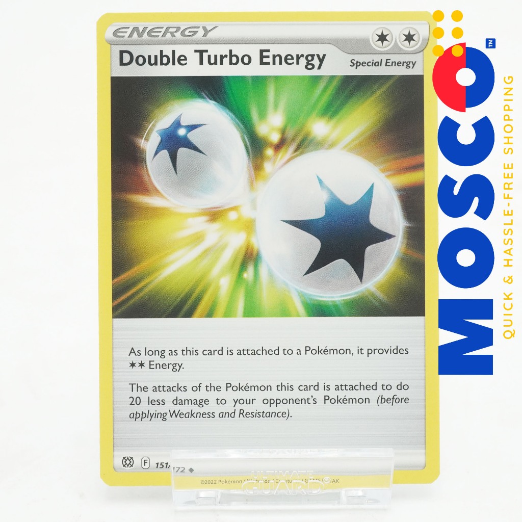 Double Turbo Energy - 151/172 - Uncommon | Brilliant Stars | Pokemon ...