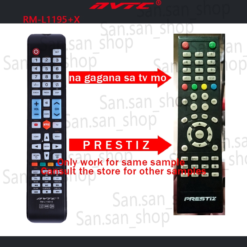 100% Work Universal remote control for Prestiz led tv remote na gagana ...