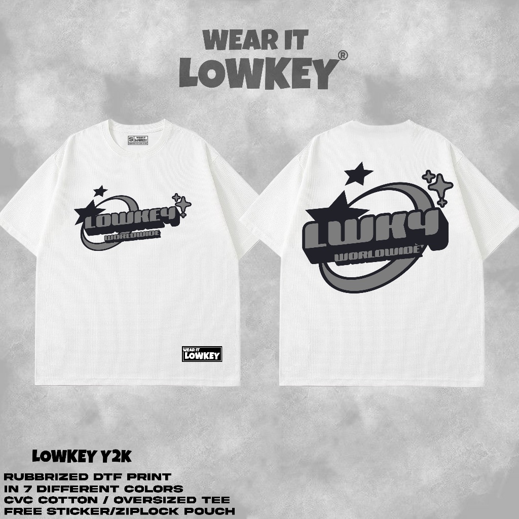 WEAR IT LOWKEY '' Y2k '' OVERSIZED I COTTON I CREWNECK I SHIRT I UNISEX ...