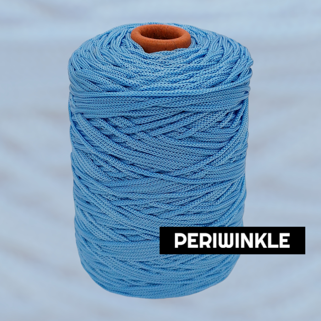 Yarns Art: 3MM SMALL CORDS/ POLYPROPYLENE NYLON (ROUND BRAIDED) ROPE ...