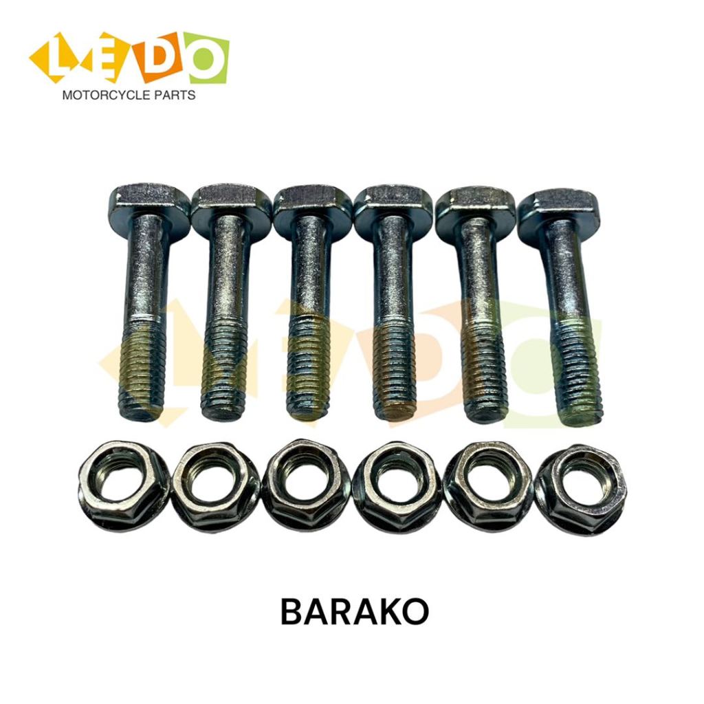 MOTORCYCLE SPROCKET BOLT BARAKO | Shopee Philippines