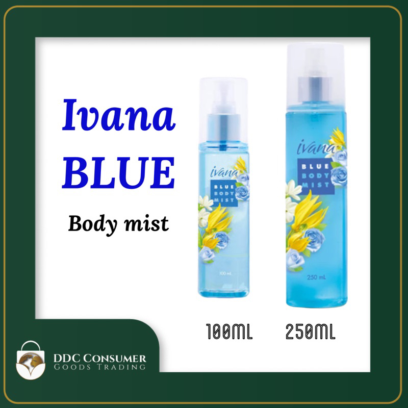 IVANA BLUE/ VIOLET/ YELLOW 250ml Body Mist | Shopee Philippines