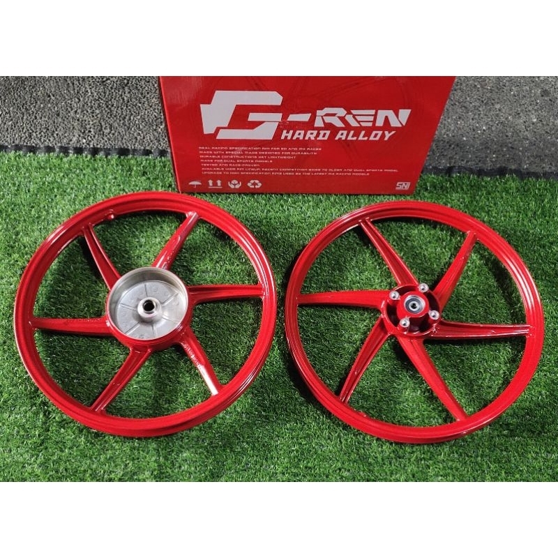 G-REN THAILAND 6SPOKES MAGS SIZE 17 MIO I 125/MIO SOUL I 125/FAZZIO/MX ...