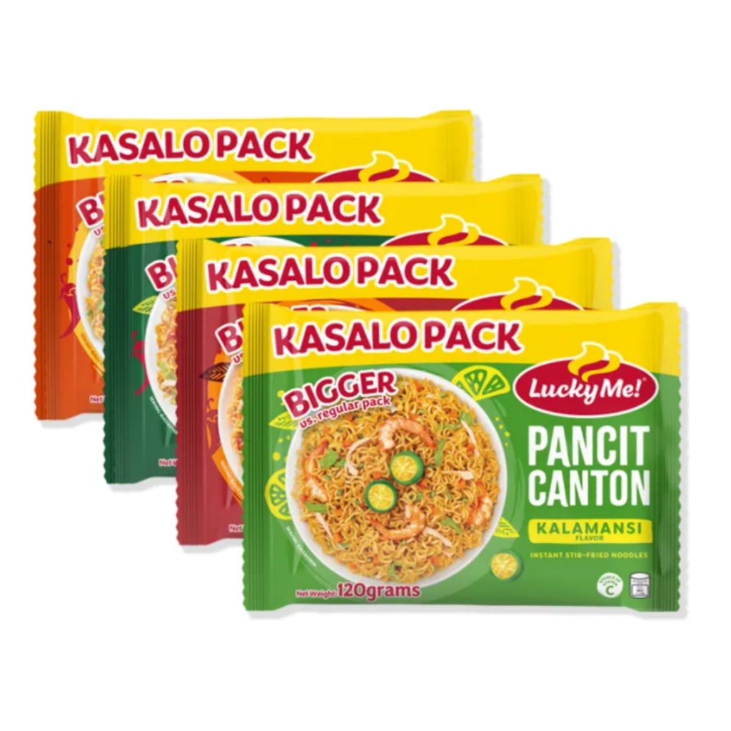 Lucky Me Pancit Canton Kasalo Pack | 120g | Shopee Philippines