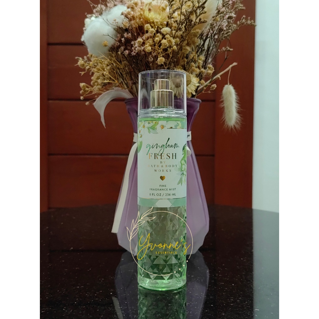Bath and body Works Gingham Fresh Fragrance Mist 236ml | Shopee Philippines