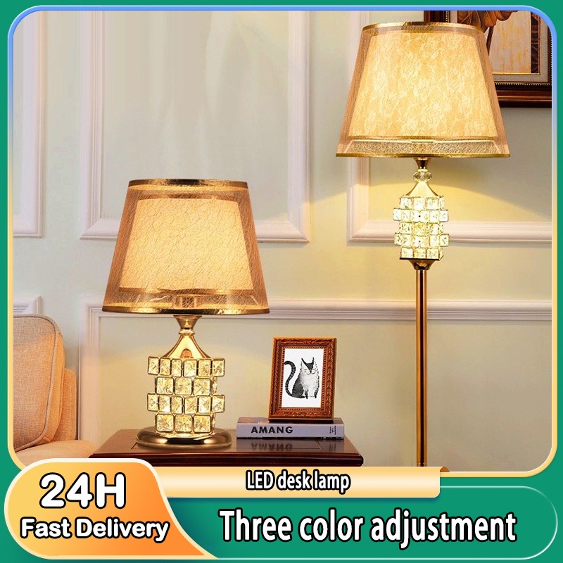 3 Colors Table Lamp study room living room desk lamp LED bedroom ...