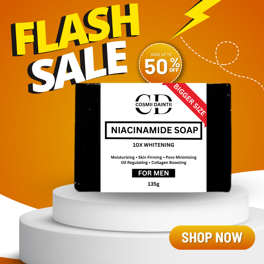 CD NIACINAMIDE SOAP 135G Glass Skin Honest Glow Magara Skin Vitamin E ...