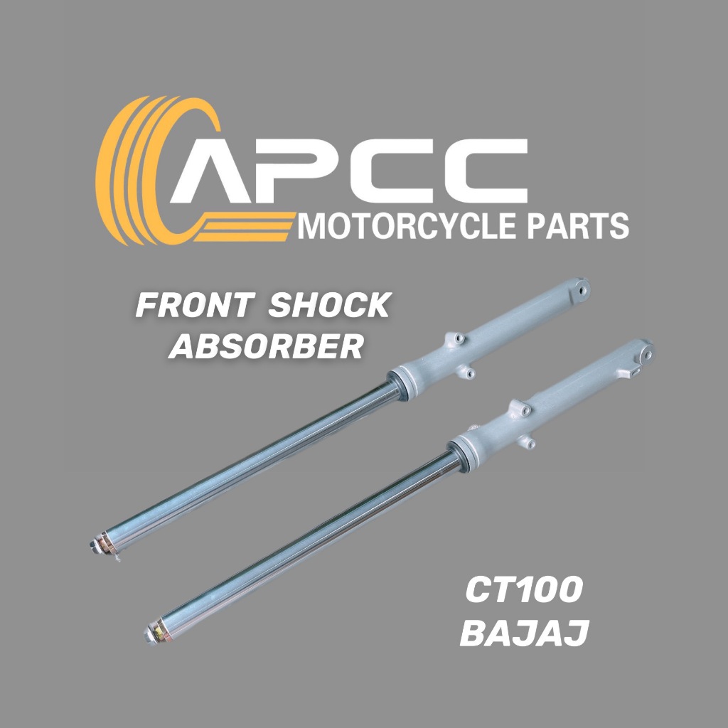MOTORCYCLE PARTS FRONT SHOCK ASSY BAJAJ CT100 | Shopee Philippines