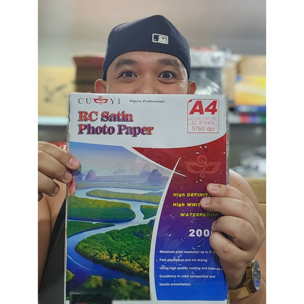 RC Satin Photo Paper by The Printing Shock (5 packs na po yung 800pesos ...