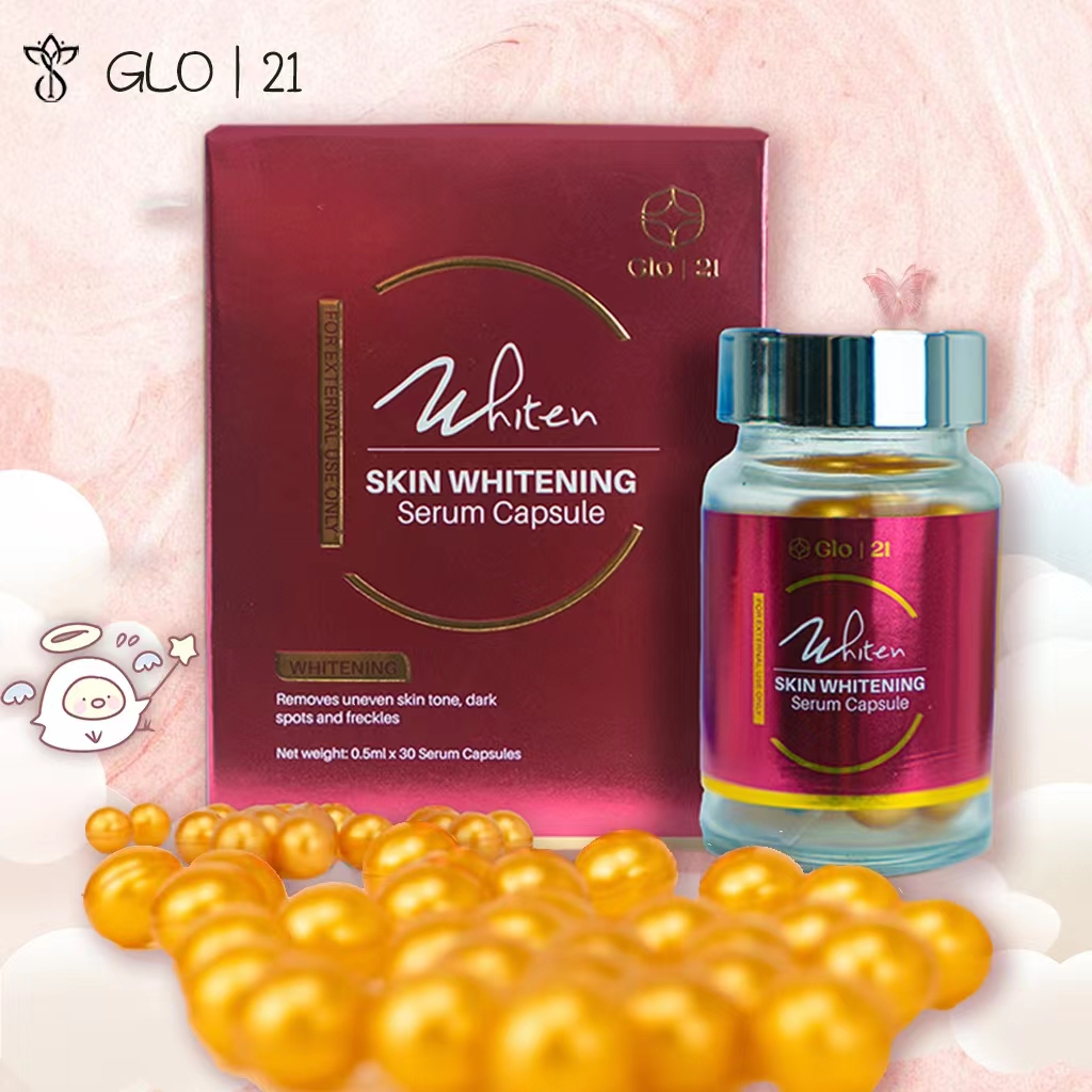 -GLO21-Whitening Serum Capsule Reduce The Sign Of Aging Helps Skin ...