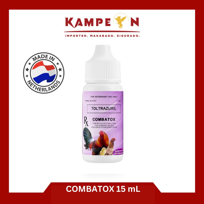 Combatox 15 ml (Coccidiostat / Antiprotozoa) By Kampeon | Shopee ...