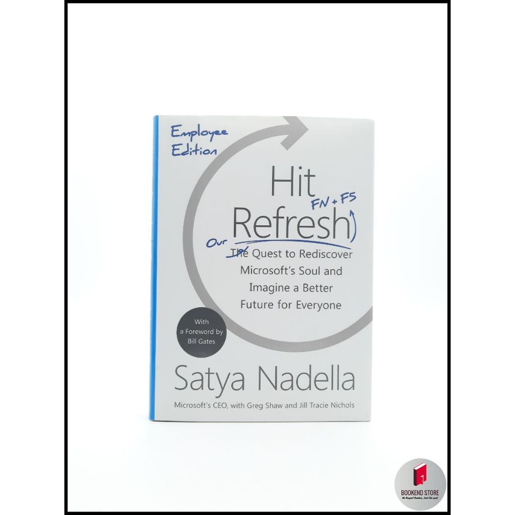 (HB, EMPLOYEE EDITION) Hit Refresh by Satya Nadella | Shopee Philippines