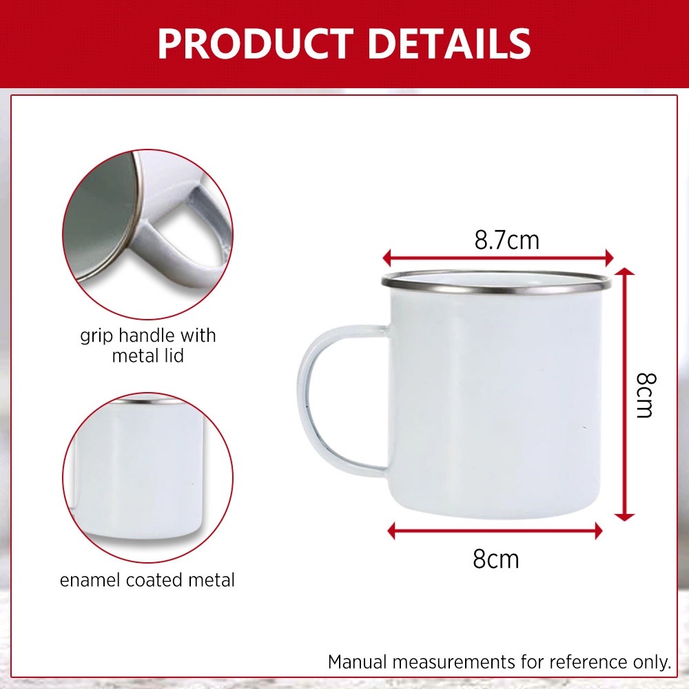 QUAFF Sublimation Enamel Mug with Brown Box | Shopee Philippines QUAFF Sublimation Enamel Mug with Brown Box | Shopee Philippines
