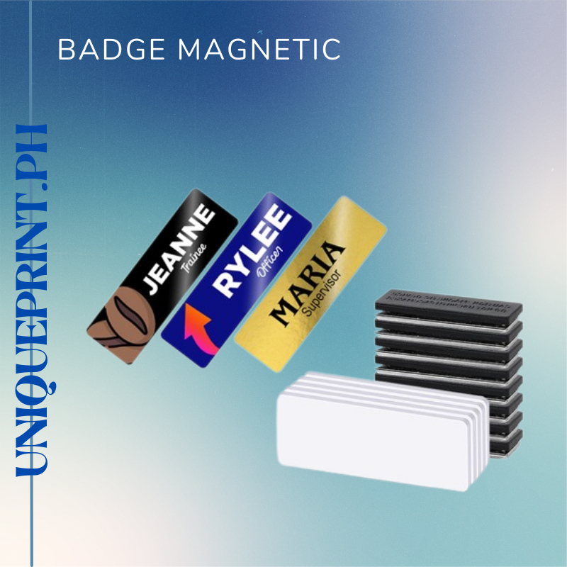 Sublimation Metal Name Badge with Pin 7x2cm (5pcs per order) | Shopee ...