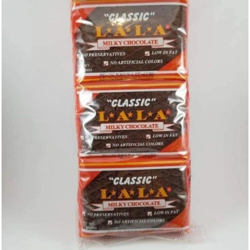 Lala Milky Chocolate /Ube Bar 12pcs | Shopee Philippines