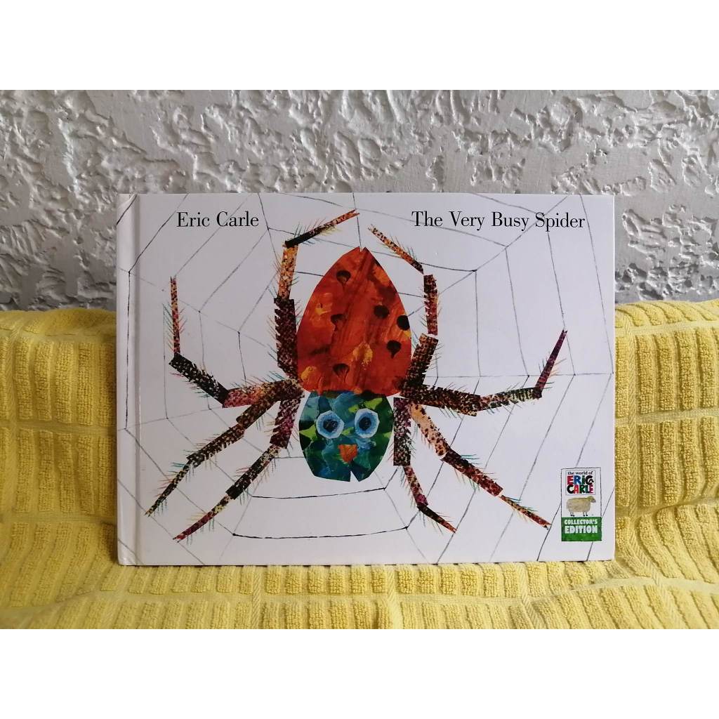 The Very Busy Spider by Eric Carle (pre loved / hardbound) | Shopee ...