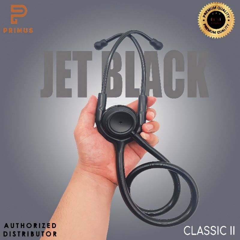PRIMUS Jet Black Classic II Stethoscope for Adult | Shopee Philippines