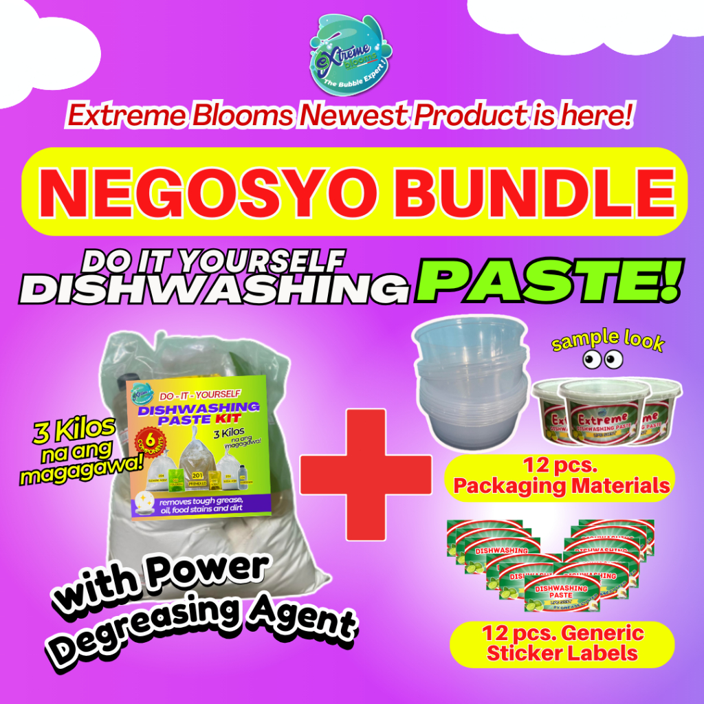 Negosyo Bundle Dishwashing Paste Kit | Shopee Philippines