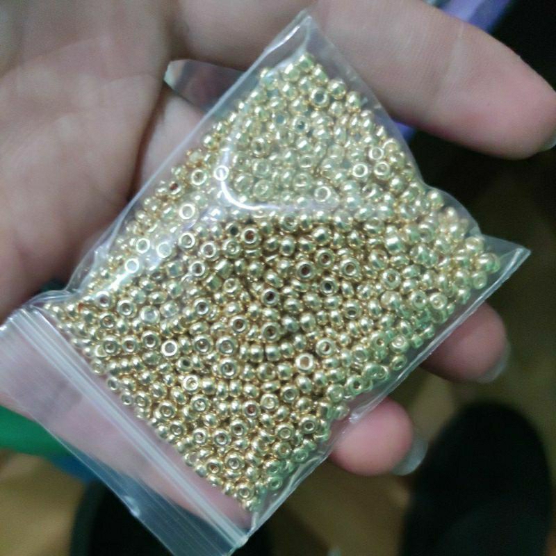 25 GRAMS 3MM SEED BEADS/GLASS BEADS | Shopee Philippines