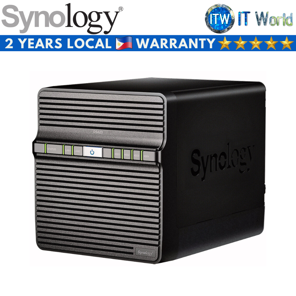 Itw | Synology Diskstation DS423 - 4 Bays Network Attached Storage (NAS ...