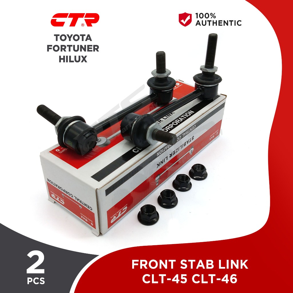 CTR 2PCS Outer LH RH Stab Link for Toyota Fortuner / Hilux 4x4 CLT-45 CLT-46 48820-0K030 48810 ...