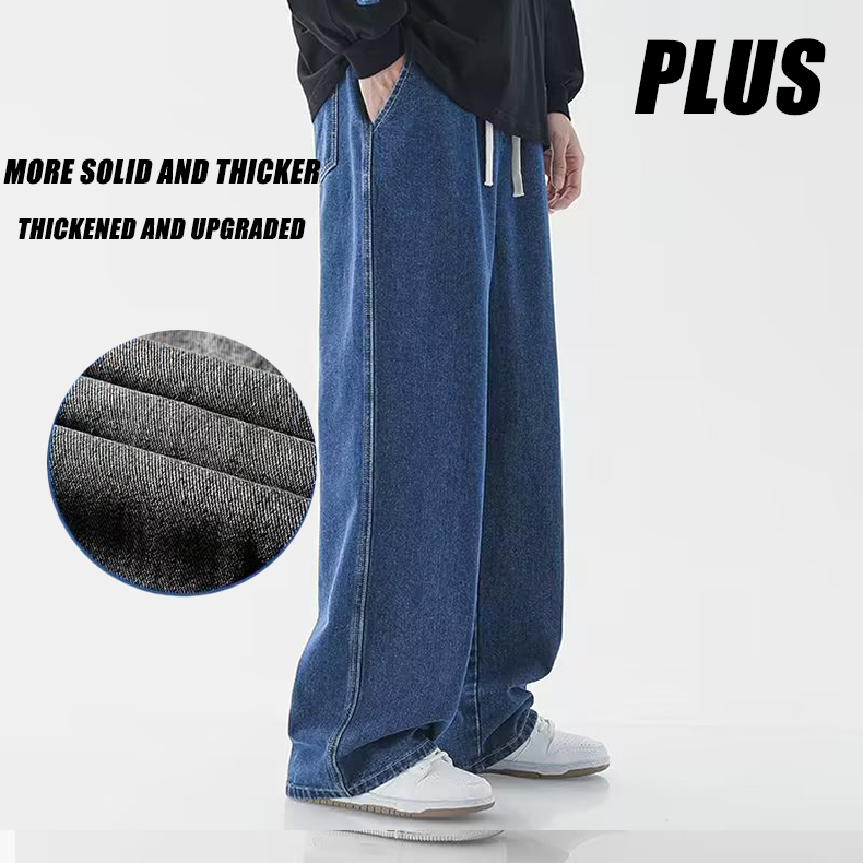 【4 Color】Men Jeans Baggy Pants For Men Jeans For Men Oversized Maong ...