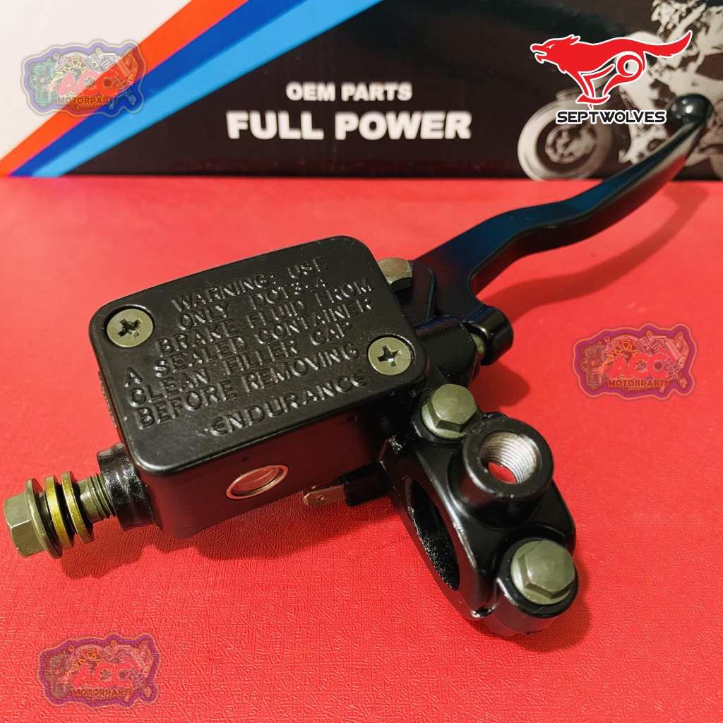 ACC Motorparts Brake Master Pump Up Lever for Kawasaki Rouser 135, 180 ...